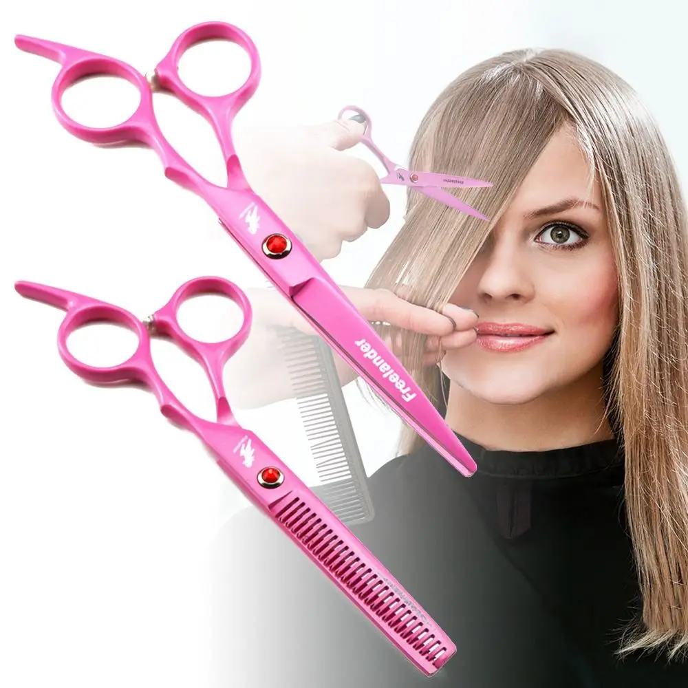 Pink Hair Cutting Scissors