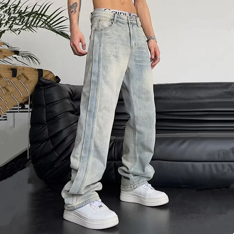 Jeans-retr-lavado-de-hip-hop-masculino-design-legal-nova-moda-luxo-reto ...