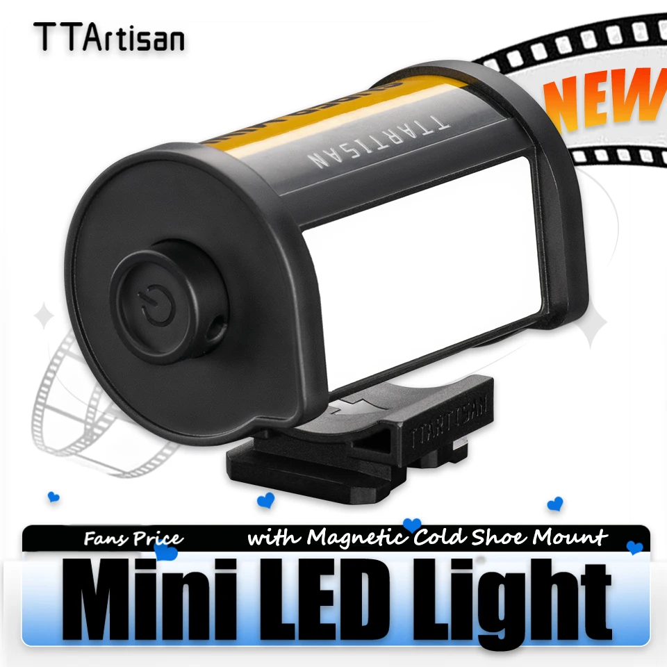 TTArtisan-Mini-Magnetic-LED-Light-for-Camera-Lens-Photography-Vlog-Live ...
