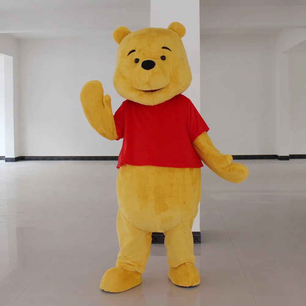 Cosplay-Disney-Cartoon-character-Winnie-the-pooh-bear-Mascot-Costume ...