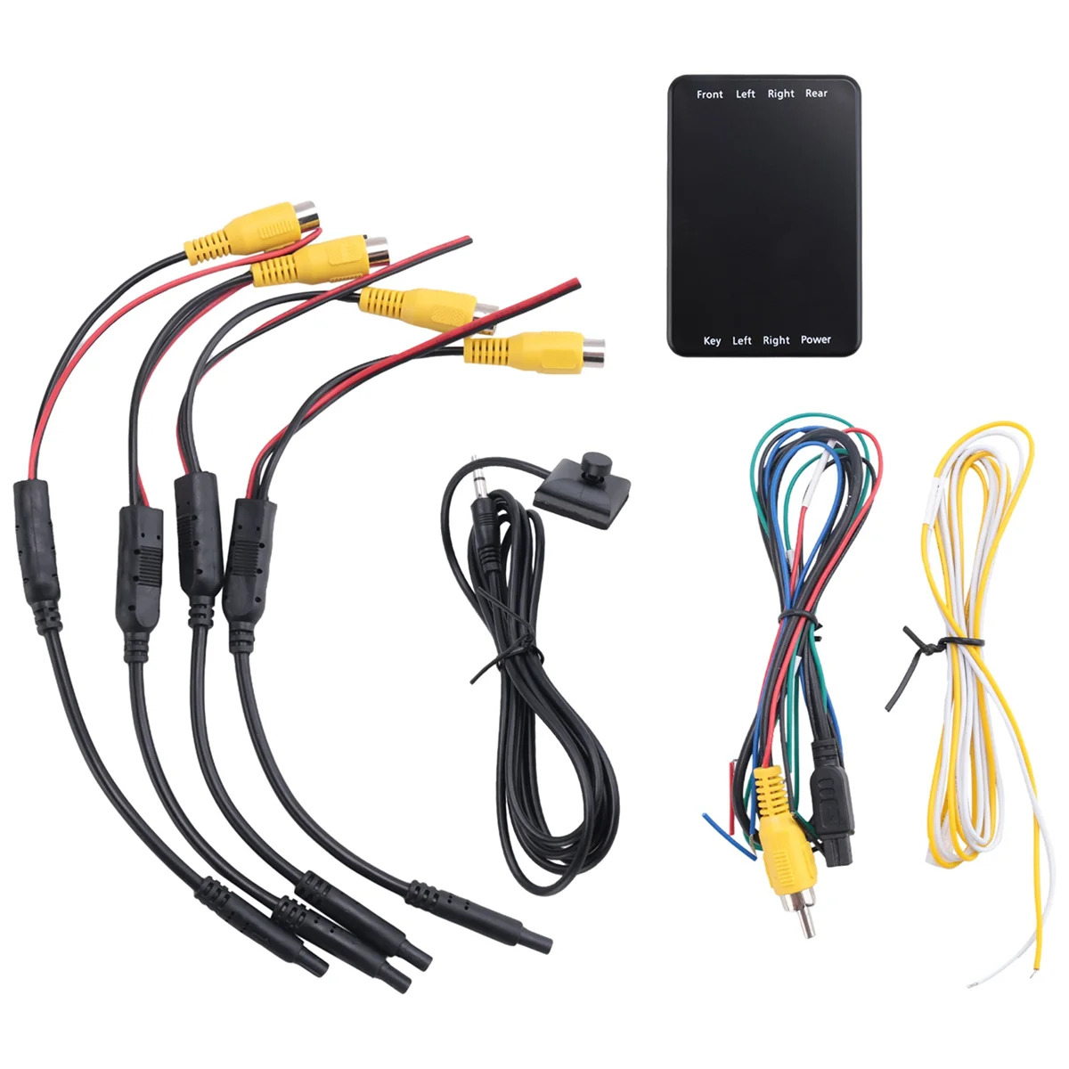 4-Way-Cameras-Switch-System-360-View-Car-Camera-Control-Box-for-Rear ...