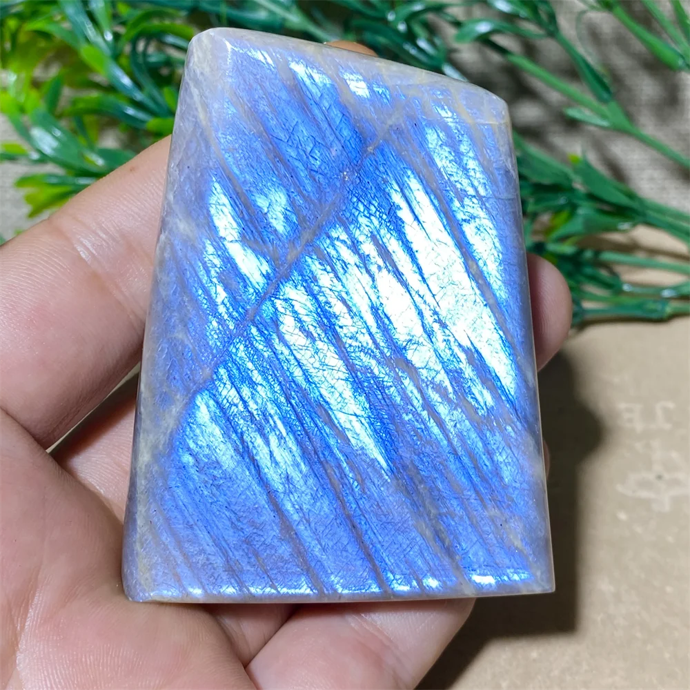 Sunstone And Blue Light Moonstone Symbiont FreeForm Stone Natural ...