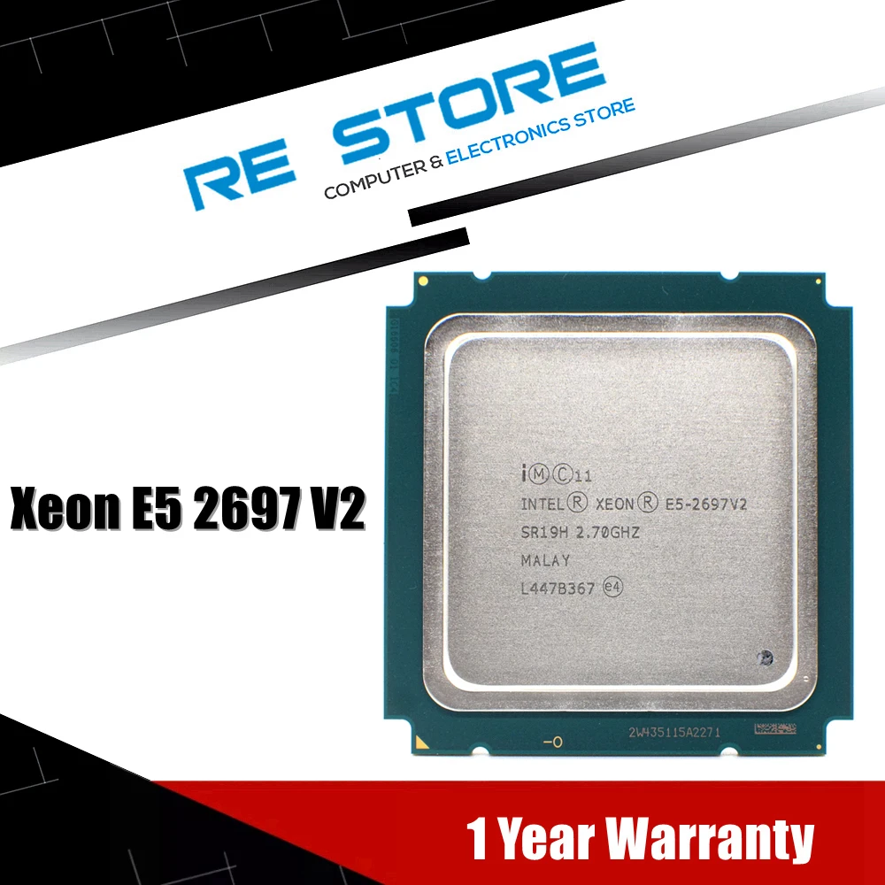Intel Xeon E5 2697 V2 2.7ghz 30m Qpi 8gt/s Cpu Processador Lga 2011 ...