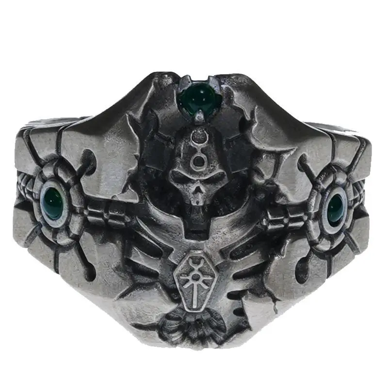 European-and-American-Mecha-Control-Room-Skull-Opening-Ring-Futuristic ...