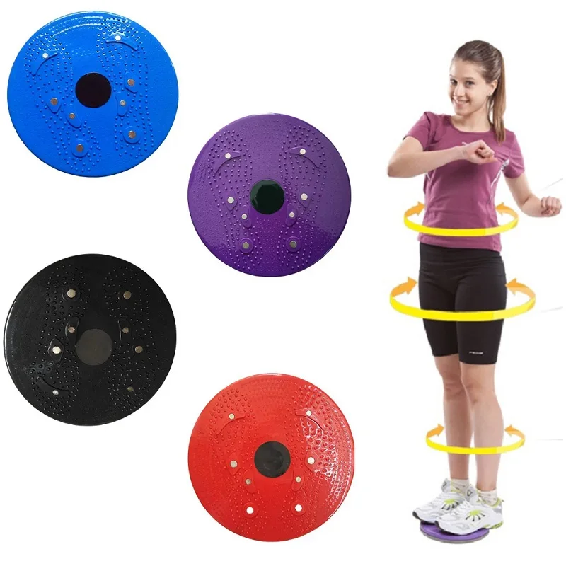 Waist Twisting Disc Fitness Balance Board Weight Lose Trainer Magnetic ...