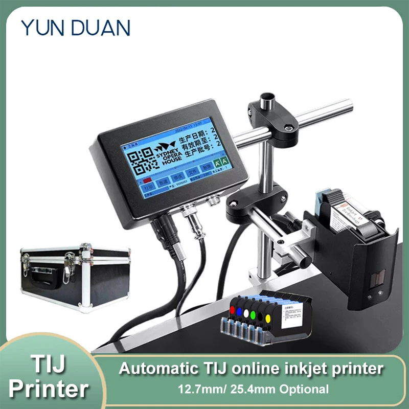 Code Printer Machine Automatic | Automatic Inkjet Printer | Inkjet ...
