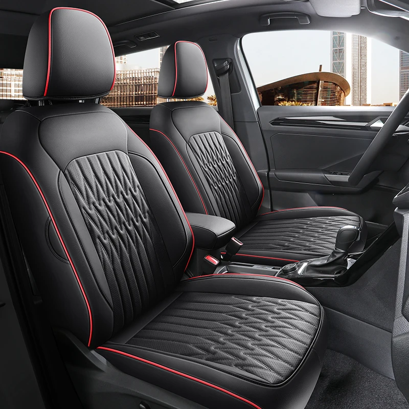 Custom-Fit-Car-Accessories-Seat-Covers-Leather-Specific-for-Volkswagen ...