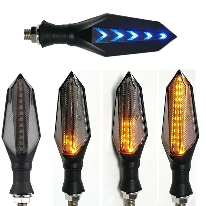 Motorcycle-Two-Color-LED-Water-Arrow-Turn-Signal-Water-Running-Horse ...