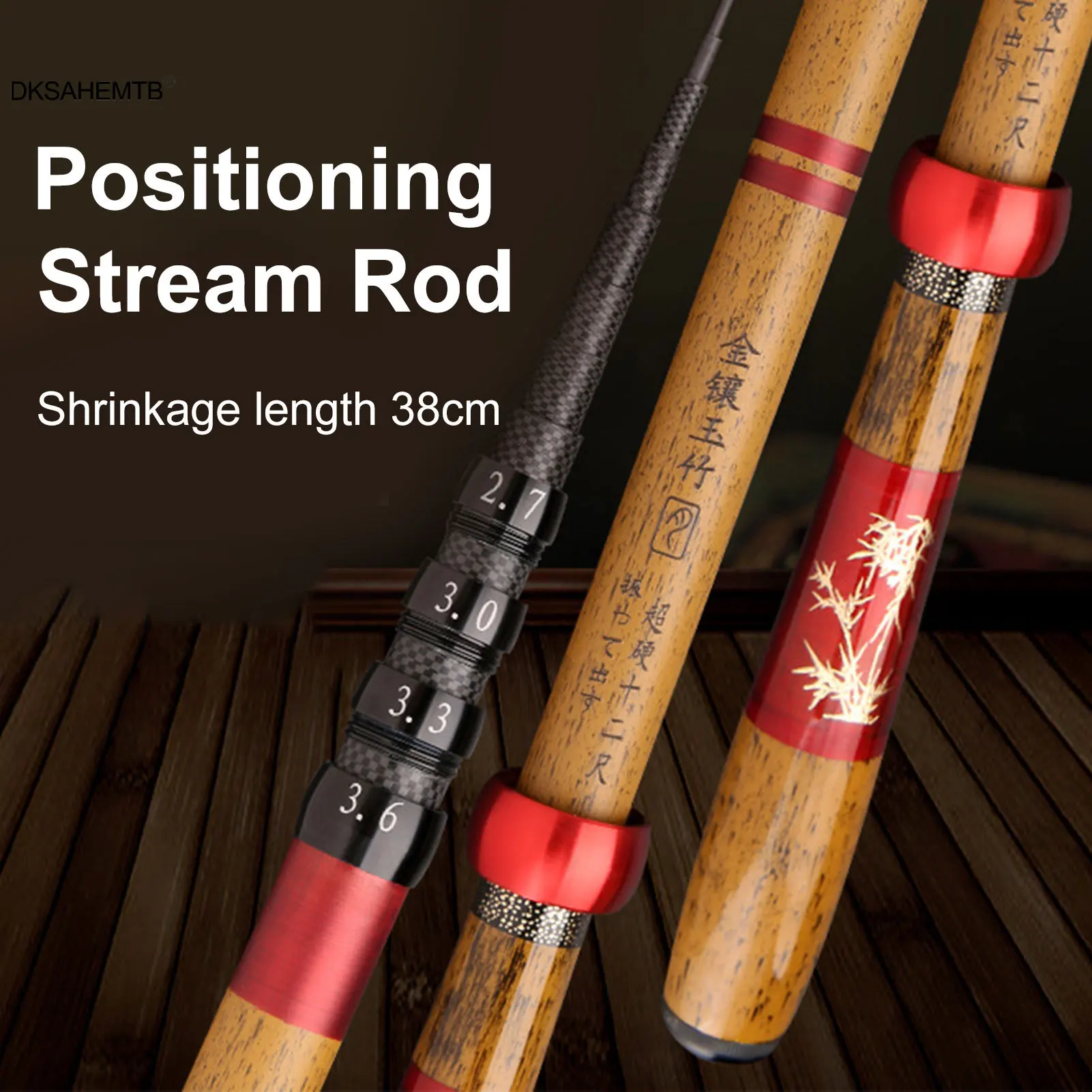 Short-Section-Stream-Rod-Portable-Fishing-Rod-Positioning-Hand-Rod-19 ...