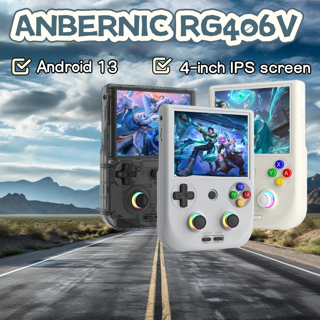 ANBERNIC RG406V RG 406V Retro Handheld Game Console Video Game Consoles ...