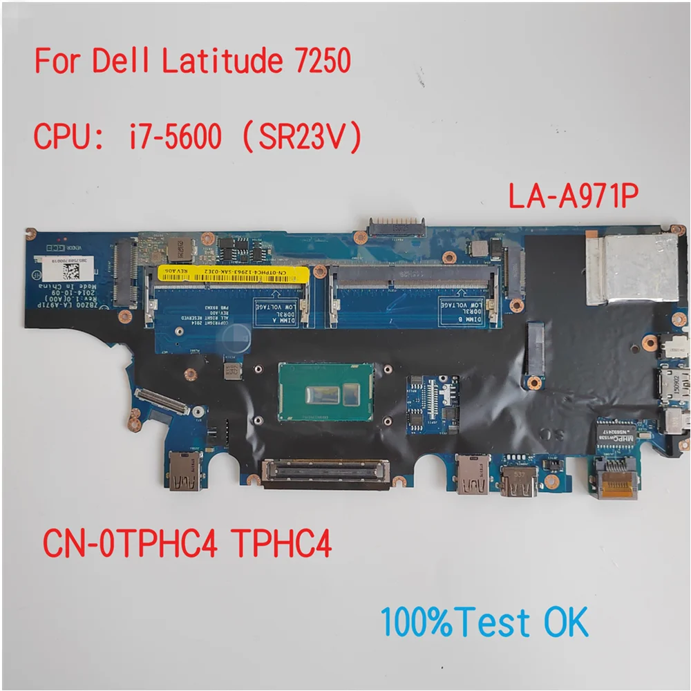 LA-A971P-For-Dell-Latitude-7250-Laptop-Motherboard-With-CPU-i7-5600-CN ...