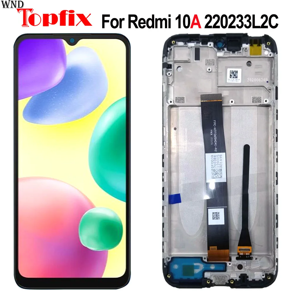 6.53 for for para xiaomi redmi 10a display lcd tela de toque digitador ...