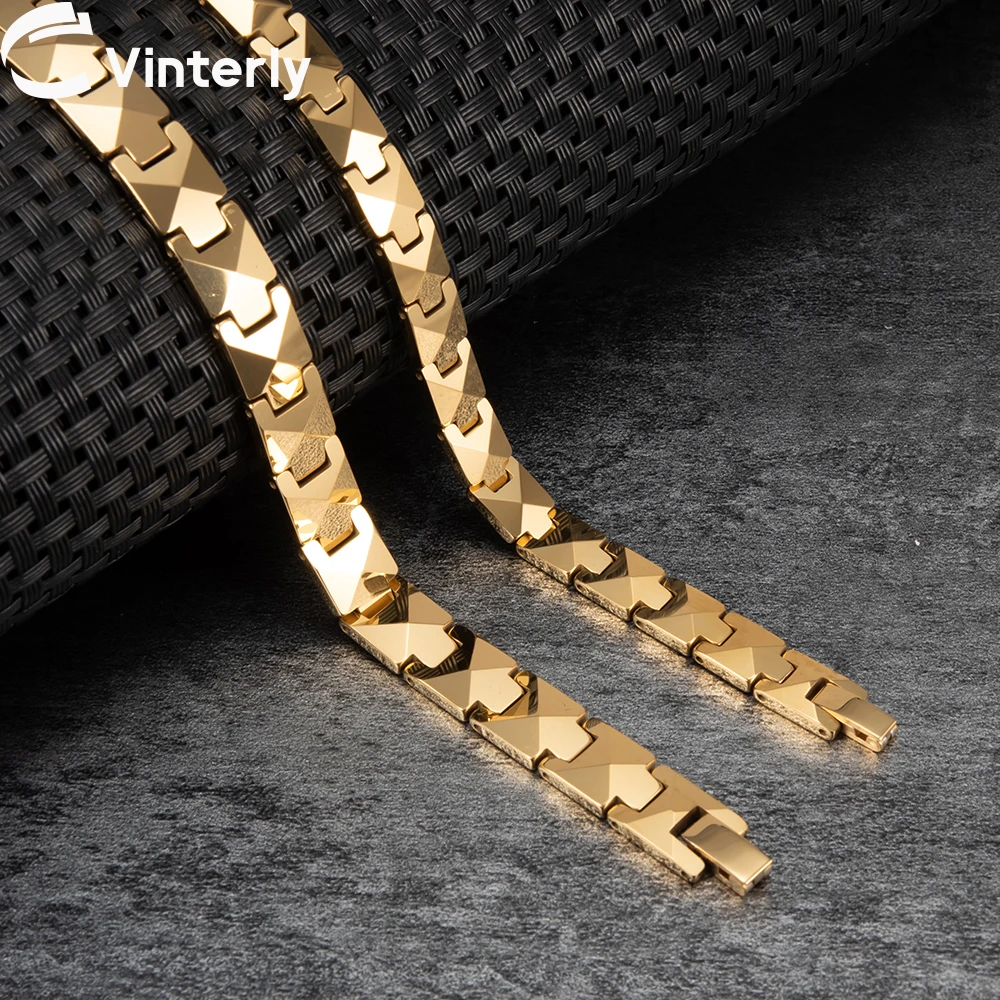 Arrow Couple Bracelets Tungsten Gold Color Lovers' Health Energy ...