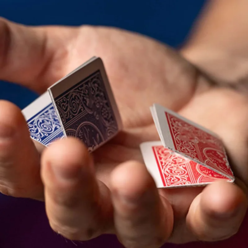 Quartet-by-Mark-Mason-Card-Magic-Tricks-Folded-Card-Change-Places-Red ...