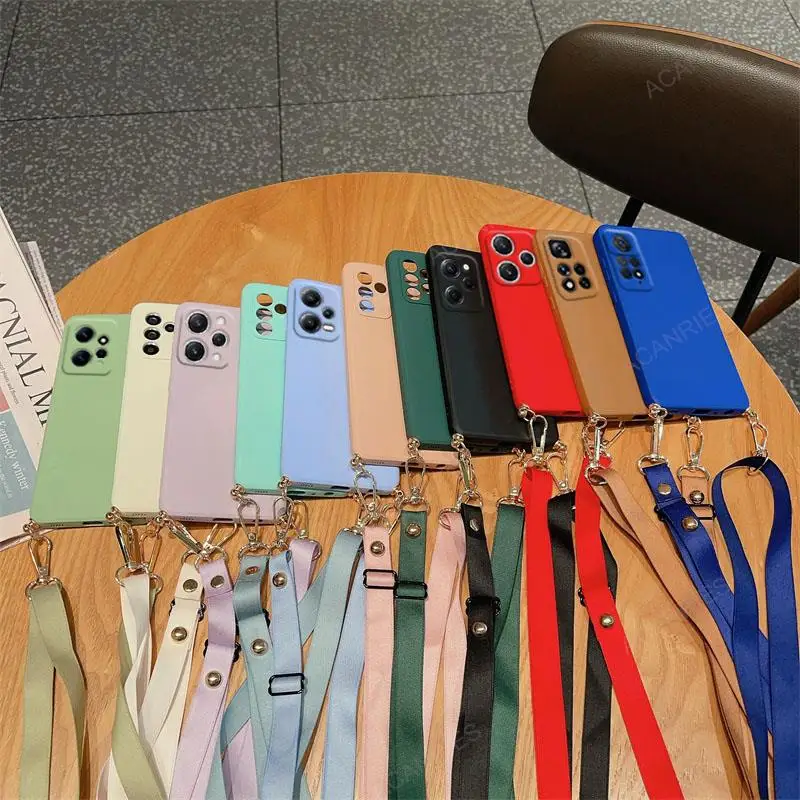 Funda-de-silicona-l-quida-para-Xiaomi-Redmi-Note-12-carcasa-con-correa ...