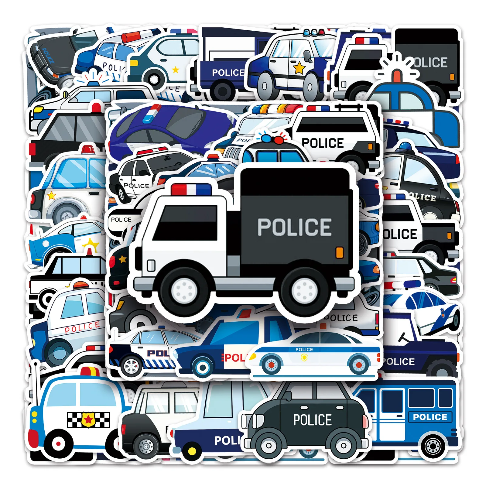 Police Car Decals