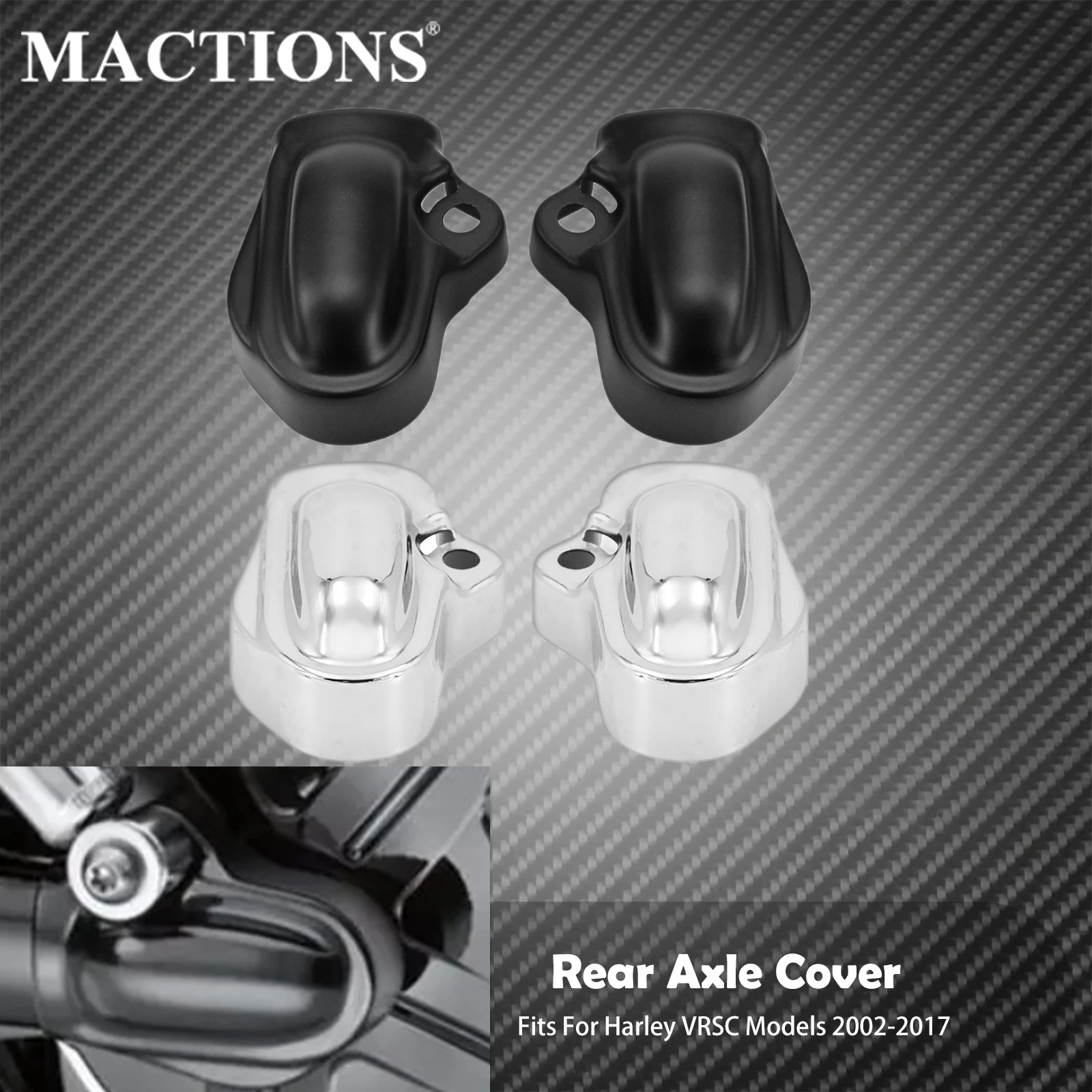 Rear-Axle-Covers-Rear-Wheel-Shaft-Cap-Side-Protector-Guard-For-Harley ...