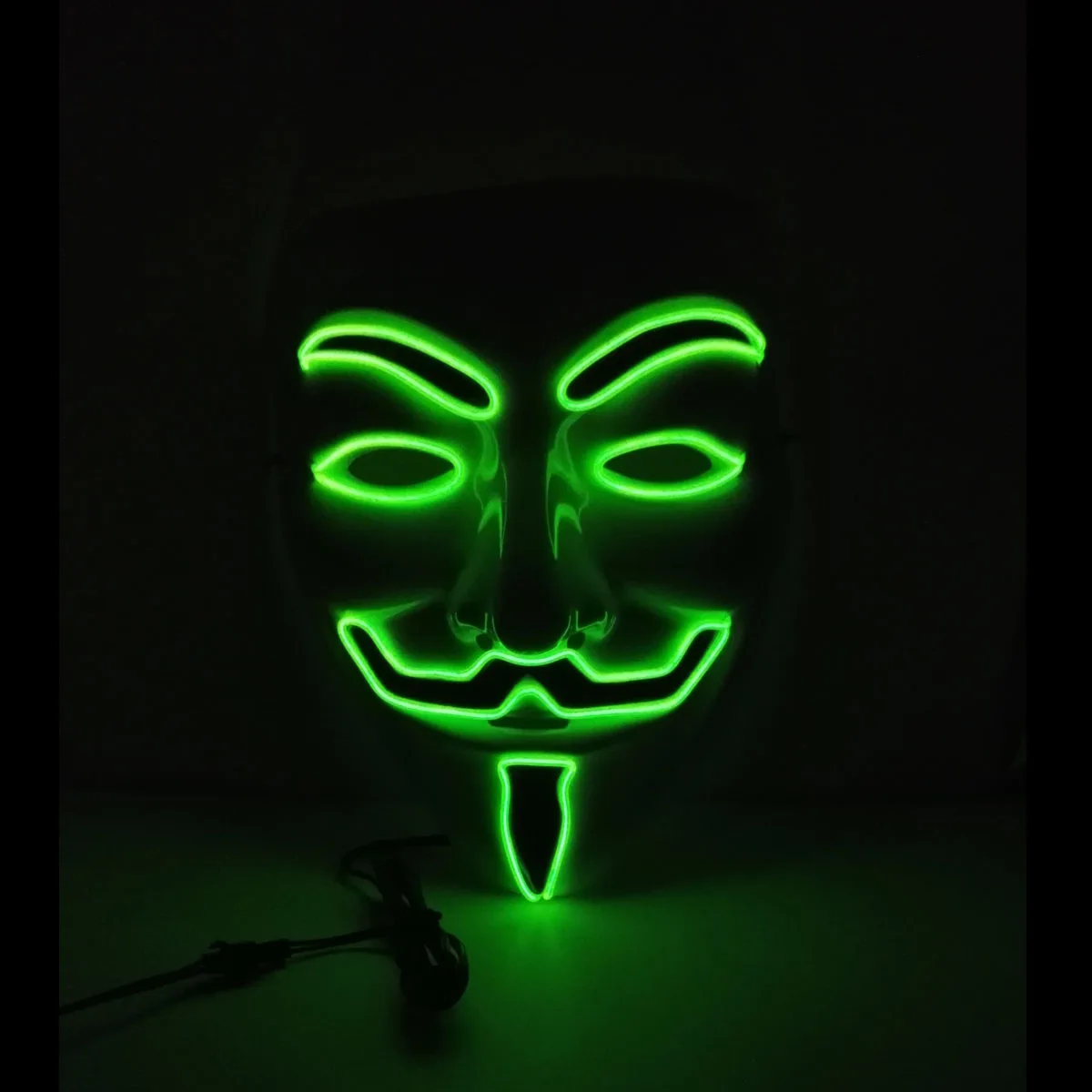Anonymous Green Face