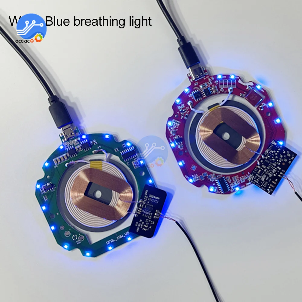 TYPE-C-Micro-USB-10W-15W-Fast-Charge-Wireless-Charge-Module-Transmitter ...