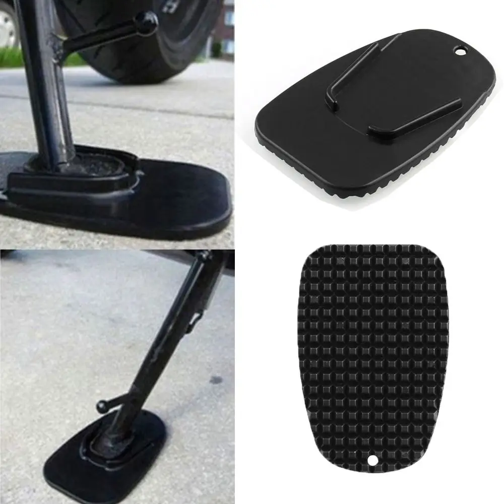 Universal-Non-slip-Motorcycle-Plastic-Kickstand-Side-Kick-Stand-Pad ...