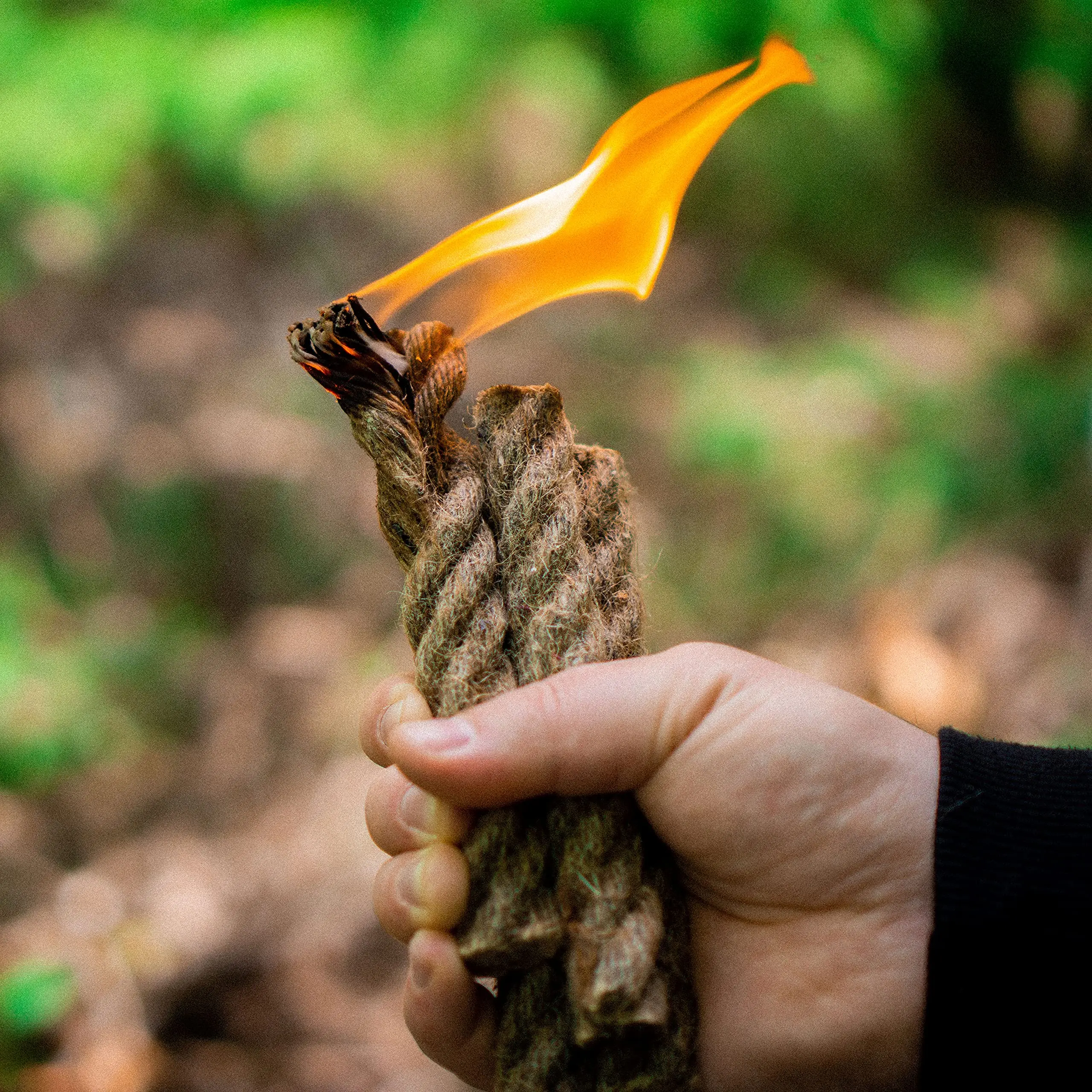Tinder Rope Natural Tinder Fire Starter Survival Tinder-Quick Fire Tab ...