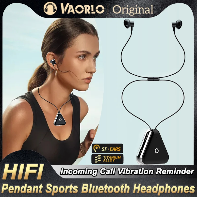 New-Pendant-Headphones-Bluetooth-5-3-Incoming-Call-Vibration-Reminder ...