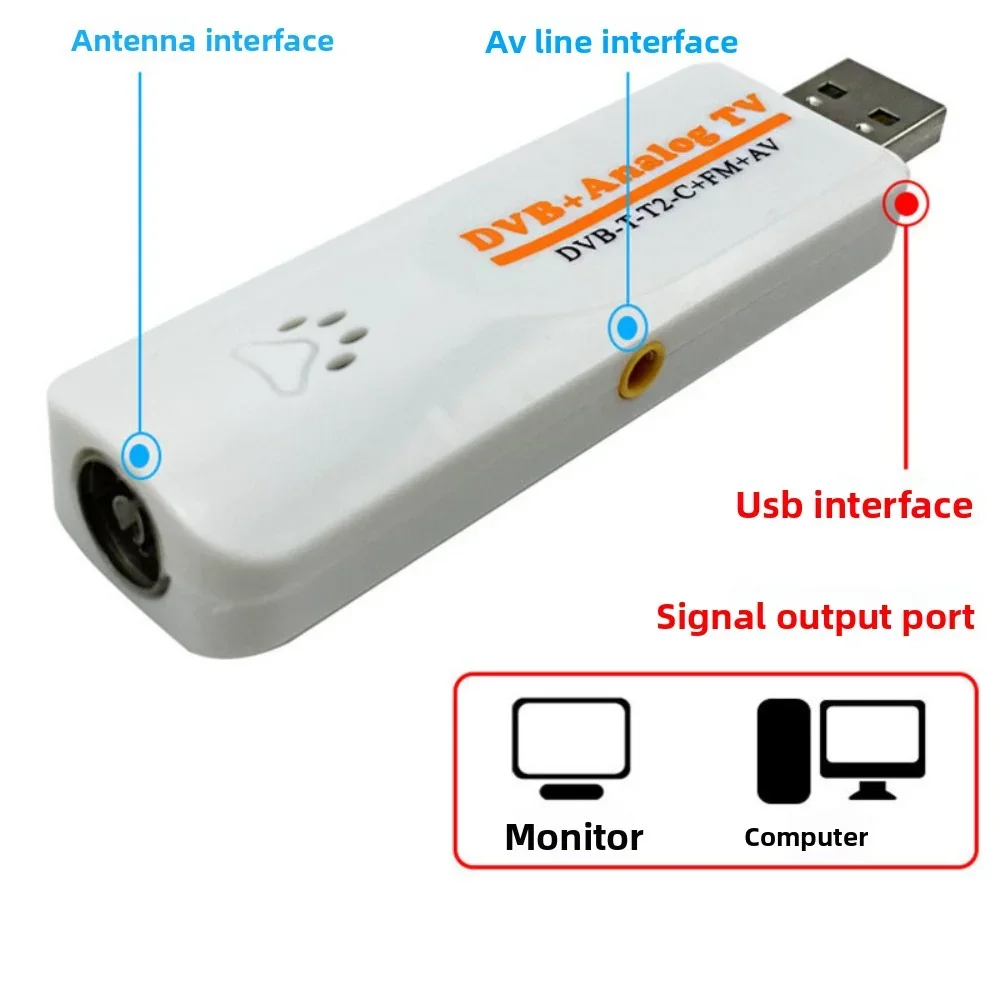 TenYua DVB-T2 USB-тюнер для компьютера | AliExpress