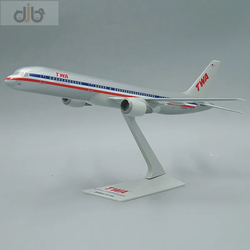 1-200-Aircraft-Model-Toy-Trans-World-Airlines-TWA-Boeing-757-200 ...