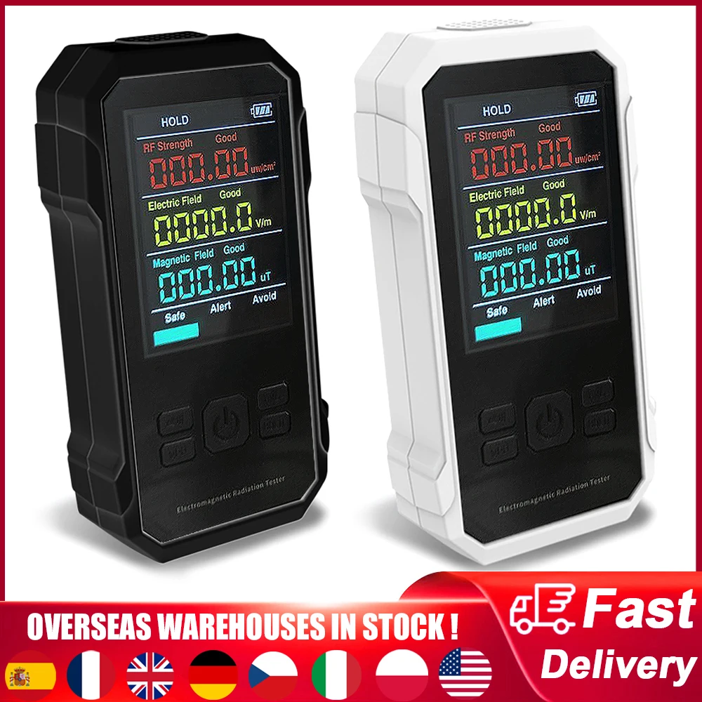 Digital-Electromagnetic-Radiation-Detector-Electric-Field-Magnetic ...