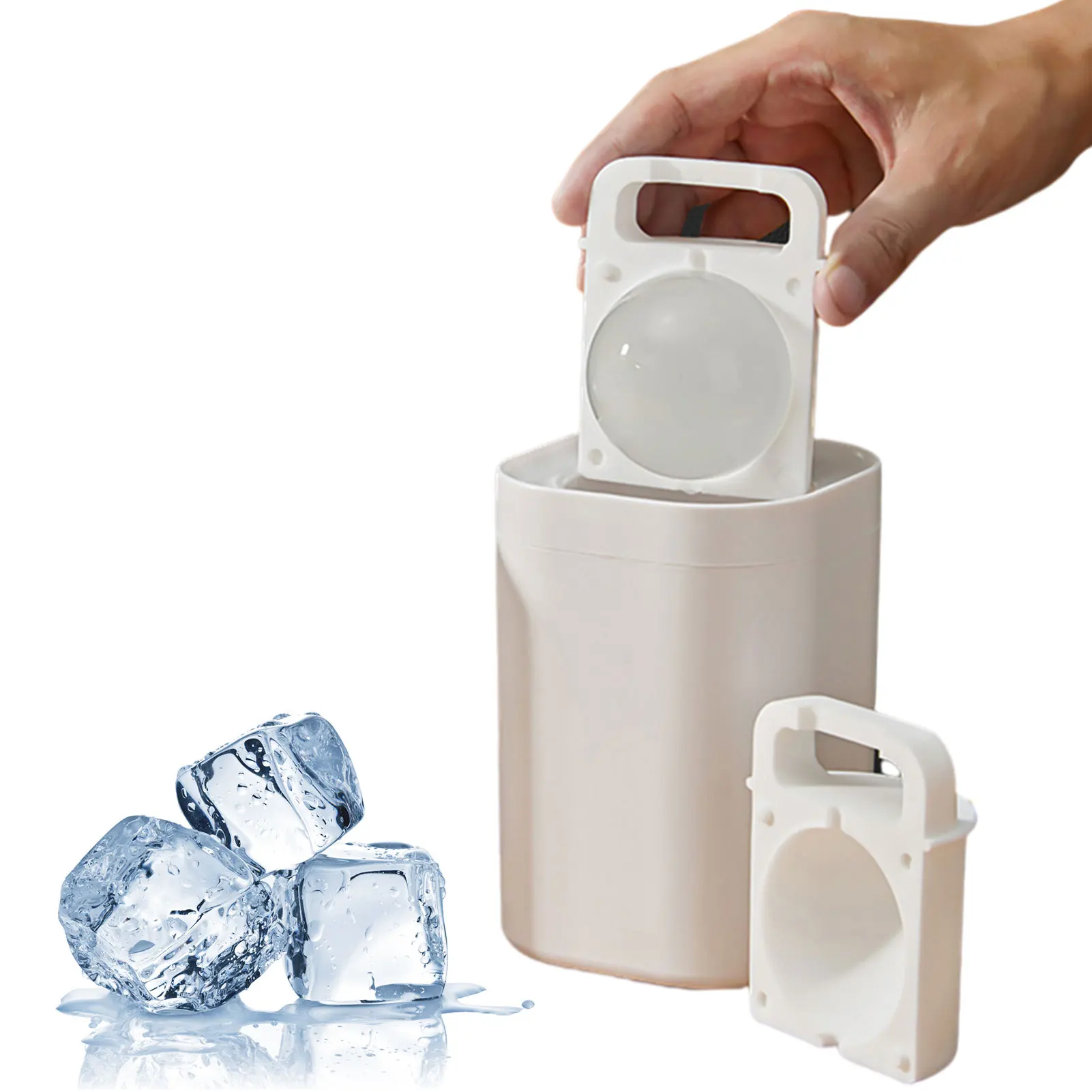 Ice-Ball-Cubes-Making-Trays-Ice-Ball-Making-Mold-Clear-Ice-Maker ...