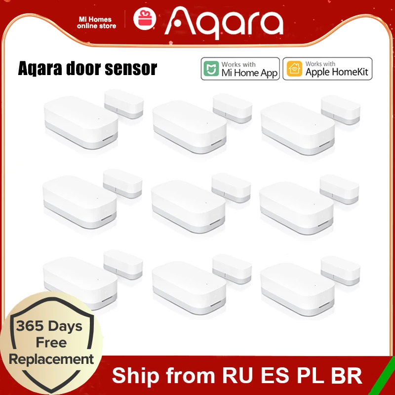 Aqara-Door-Window-Sensor-Zigbee-Wireless-Connection-Alarm-Smart-Mini ...