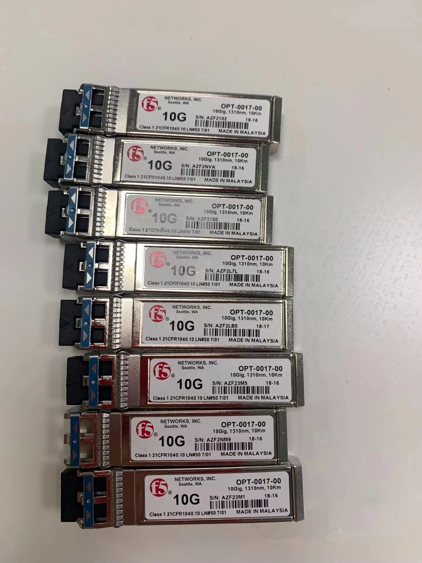 F5 SFP 10GB Optical Fiber Module OPT 0017 00 10Gig 1310nm 10km/10G 10KM ...