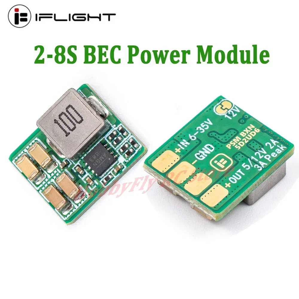 iFlight Micro 2-8S BEC Voltage Regulator Module for RC FPV Racing Drone ...