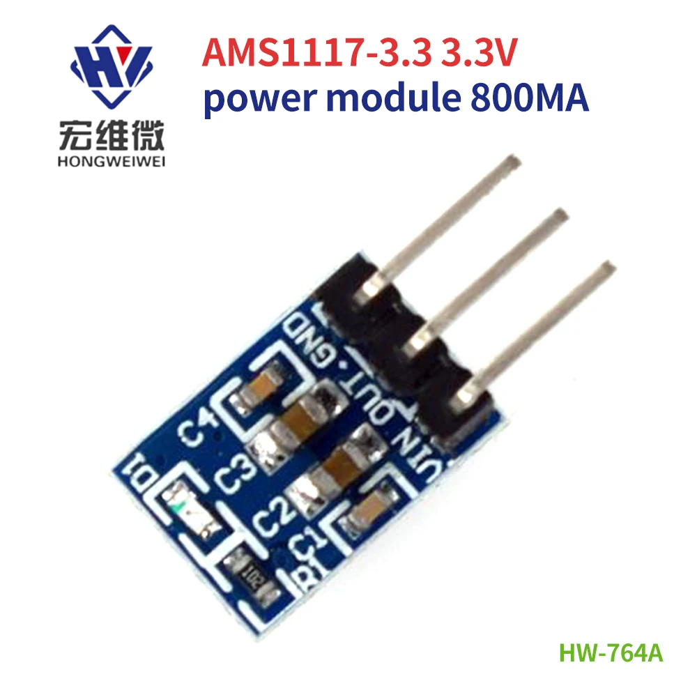 1/5/10pcs High quality AMS1117 LDO Output 3.3 5V 800MA Step down Power ...