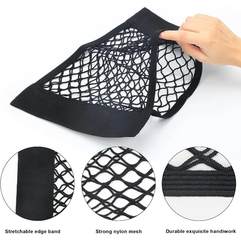 Universal-Car-Pouch-Car-Back-Rear-Mesh-Trunk-Seat-Elastic-String-Net ...
