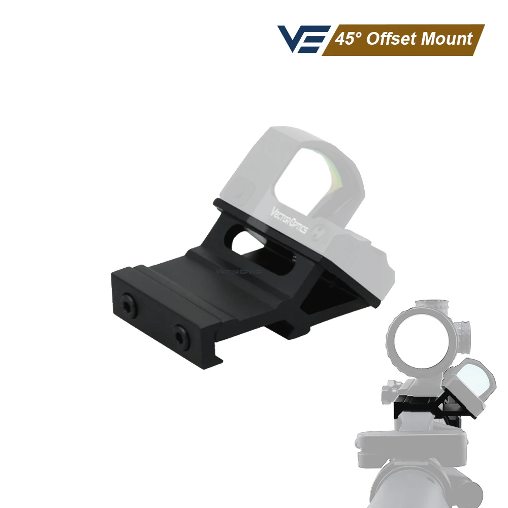 Vector-Optics-MAG-Red-Dot-Base-Shield-Offset-Mount-Picatinny-Rail-Fit ...