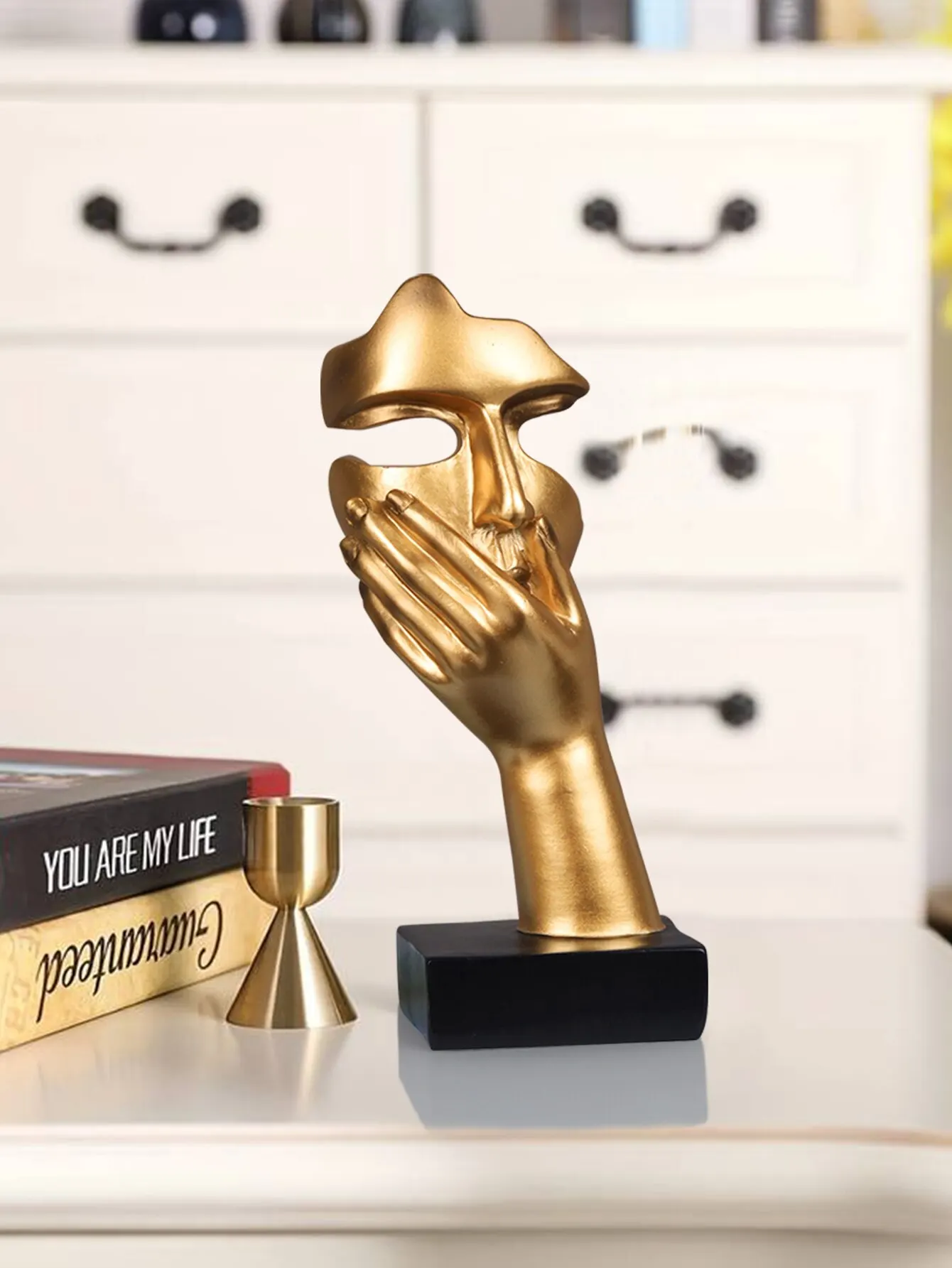 1pc-Individuality-Abstract-Art-Mask-Character-Ornaments-Creativity ...