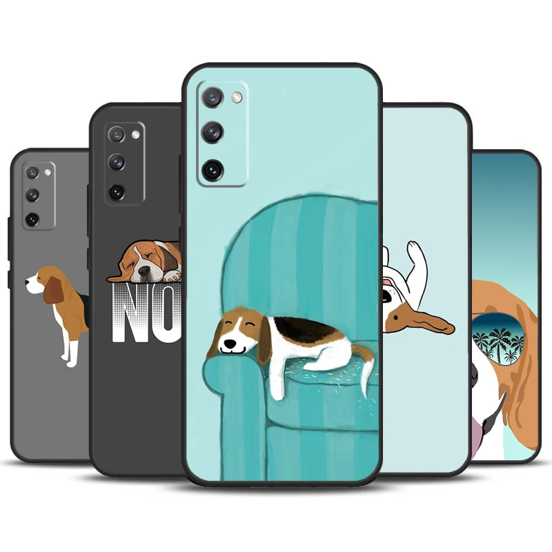 Beagle Puppy Dog Case For Samsung Galaxy S22 S23 S24 Ultra Plus Note 10 ...