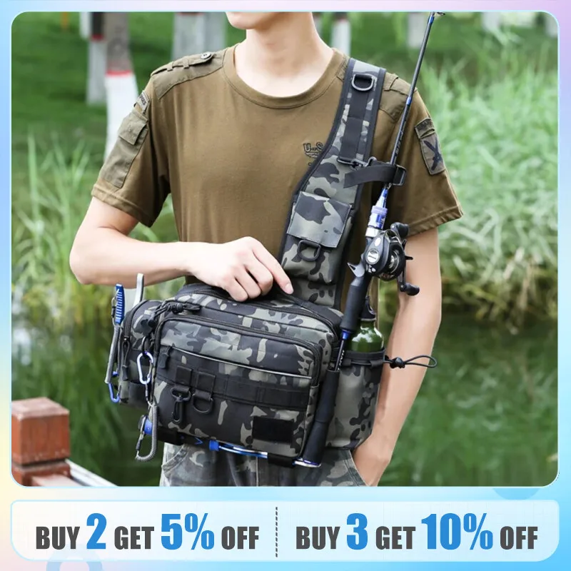 Fishing-Tackle-Bag-Fly-Fishing-Backpack-Chest-Sling-Portable-Shoulder ...
