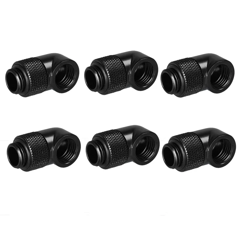 PC-Water-Cooling-90-Degree-Rotating-Fittings-Female-To-Male-F-M-Hard ...