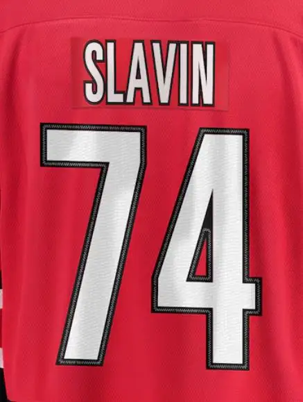 Jersey de hockey de Carolina con bordado personalizado, uniforme de ...