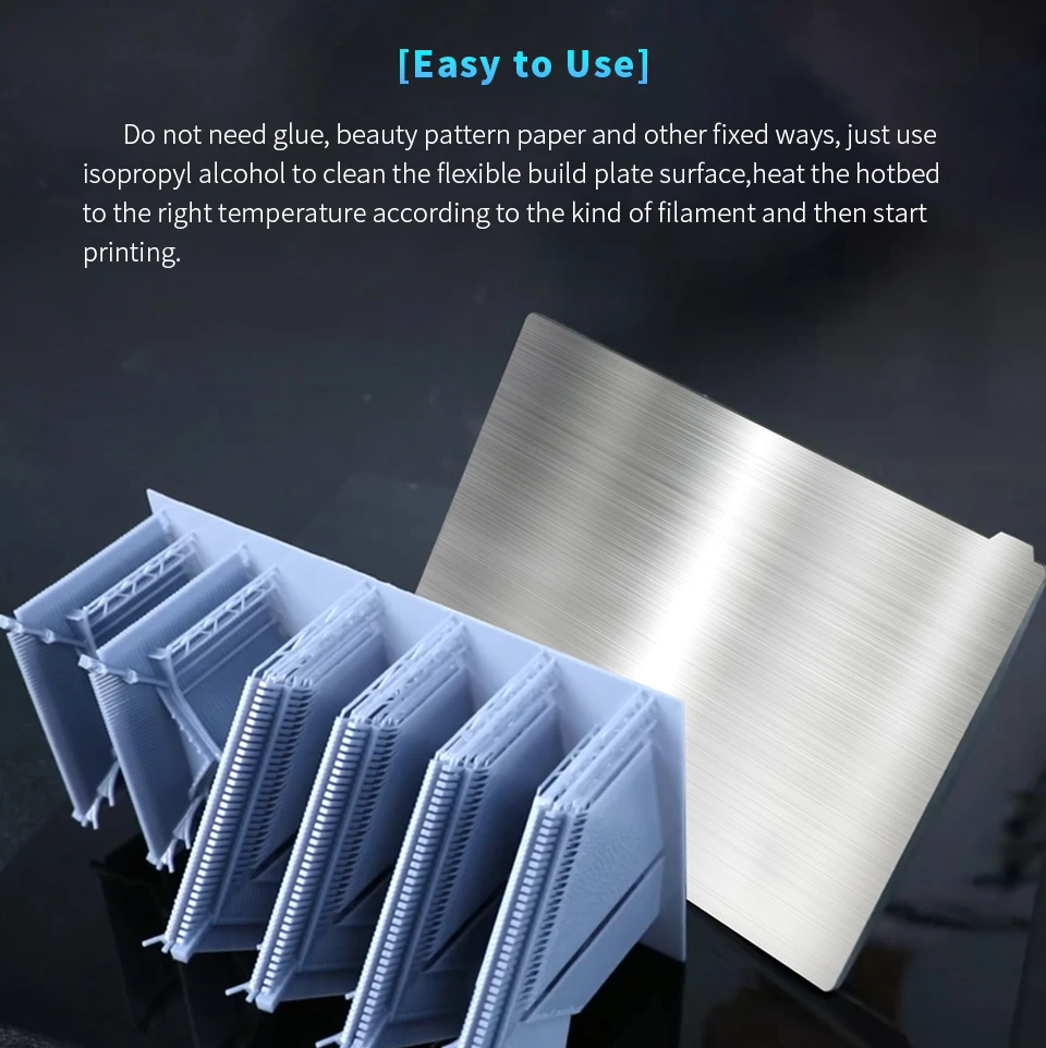 Spring Steel Flexible Build Plate Sheet Magnetic Base For UV Resin ...