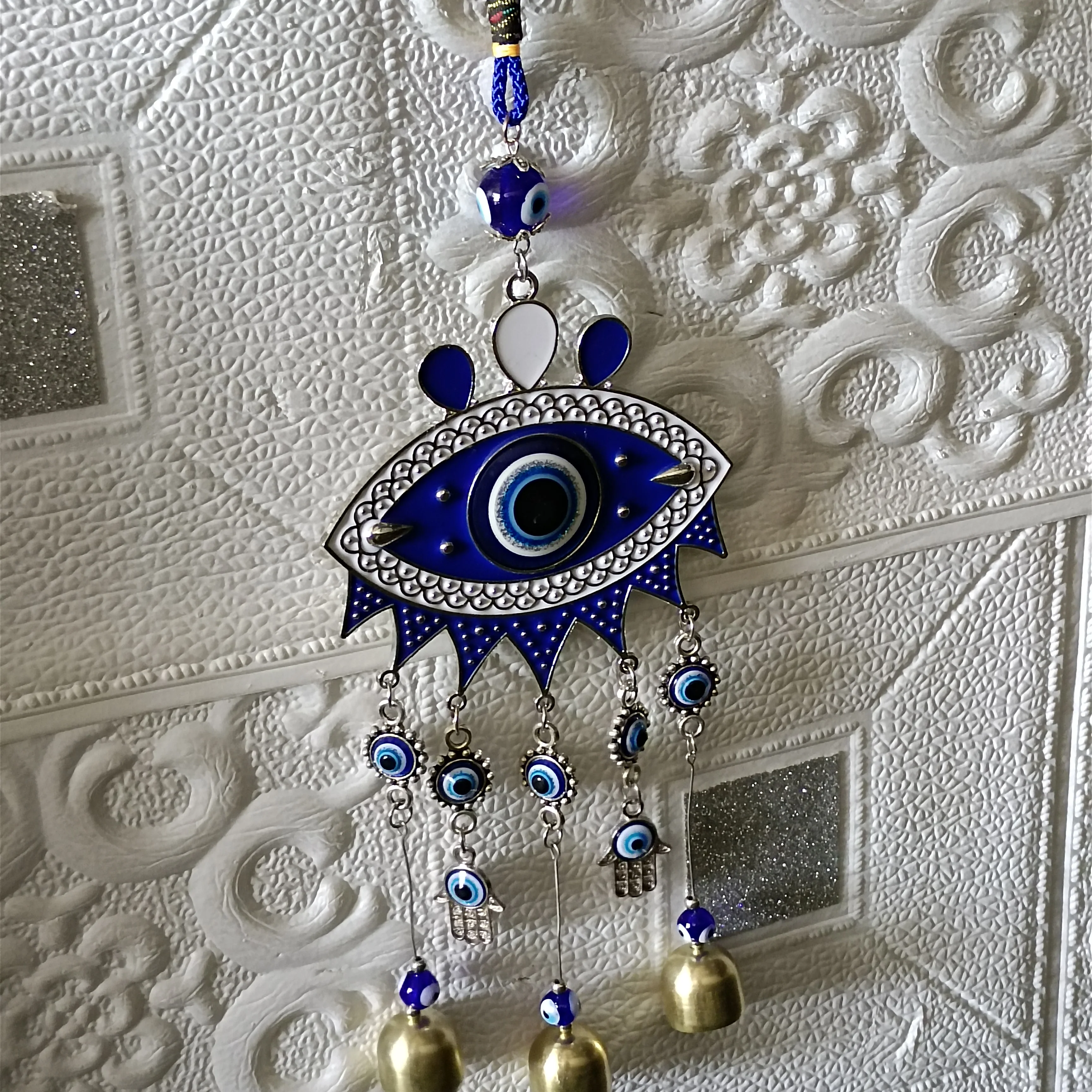 1pc-Turkish-Devil-Eyes-pendant-wind-chimes-Stainless-Steel-Evil-Eye ...