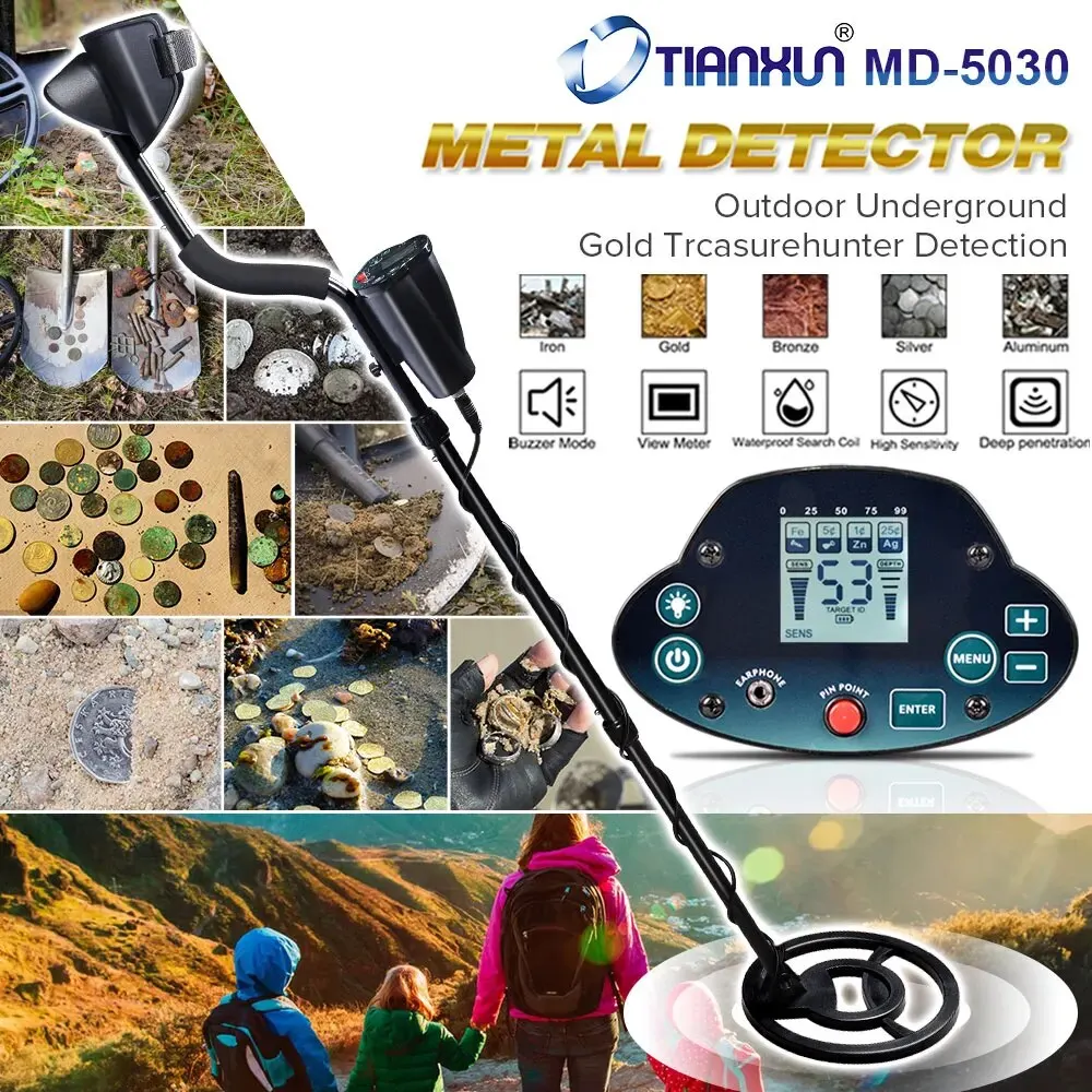 MD5030Metal-Detector-Waterproof-Disc-Underwater-Underground-High ...