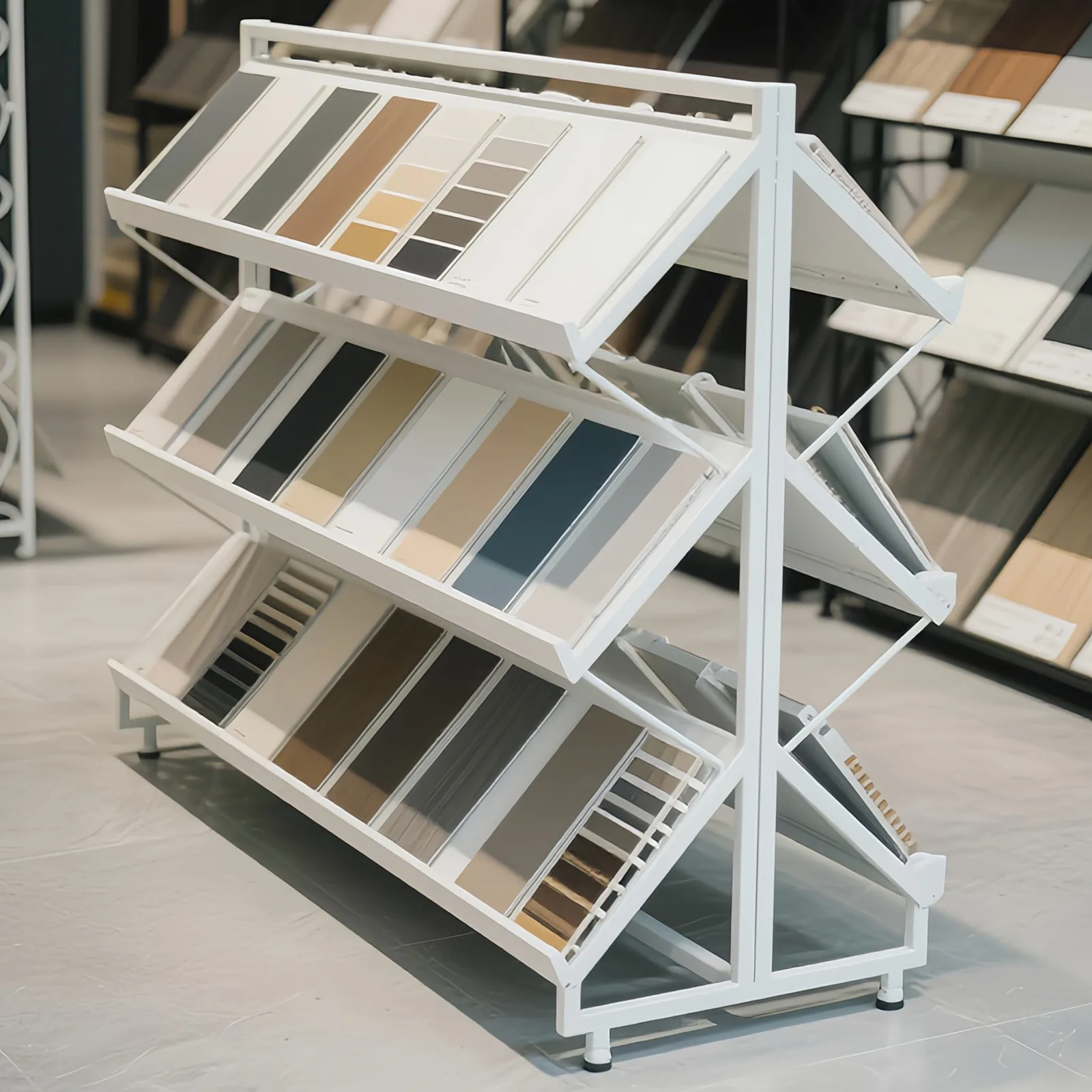 Cabinet Door Panel Display Rack Swatch Tile Display Rack ...