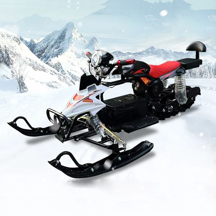 New Snowmobile, Three-speed Driving, Two Seats, Two Pedals, Top Speed ...