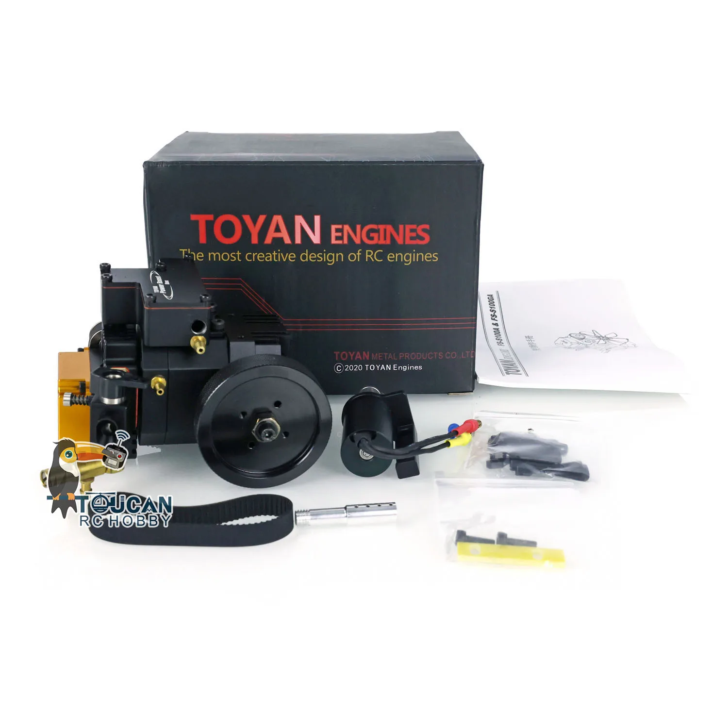 TOYAN-Metal-Methanol-Engine-Water-Cooling-Mini-Desktop-Single-Cylinder ...