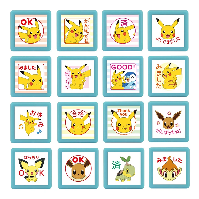Pokemon-Pikachu-Series-Seal-Learning-Rewards-Dress-Up-Skin-Printing ...
