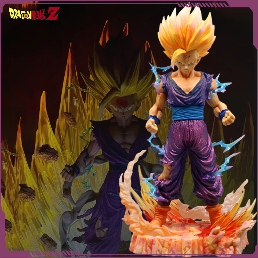 Dragon-Ball-Z-Gohan-Anime-Figure-Son-Gohan-Saiyan-2-Action-Figures-26cm ...