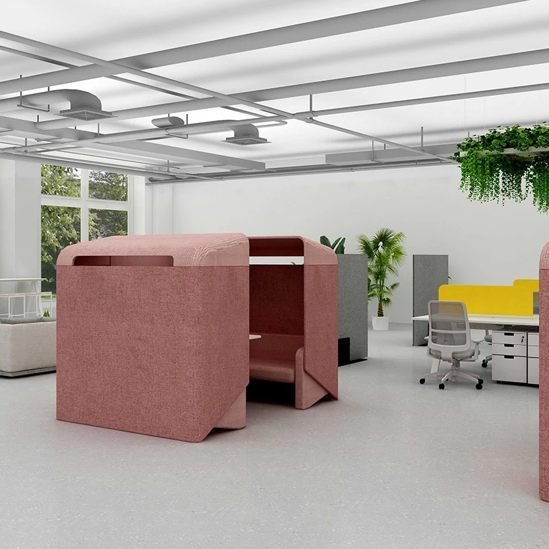 Modern Modular Pod Acoustic commercial office partitions Furniture 2 ...